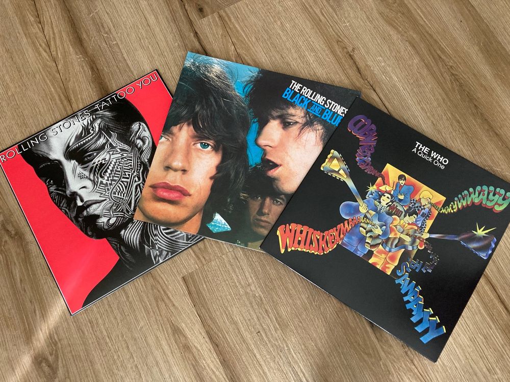 The Rolling Stones & The Who drei tolle Alben | Kaufen auf Ricardo