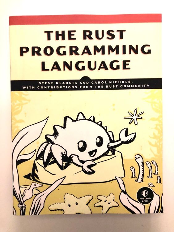 The Rust Programming Language Klabnik And Nichols Kaufen Auf Ricardo
