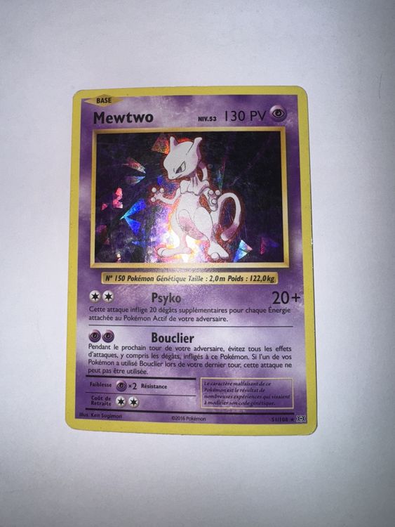 Mewtwo Holo 130PV (Neu (gemäss Beschreibung)) in Le Noirmont für CHF 2 ...