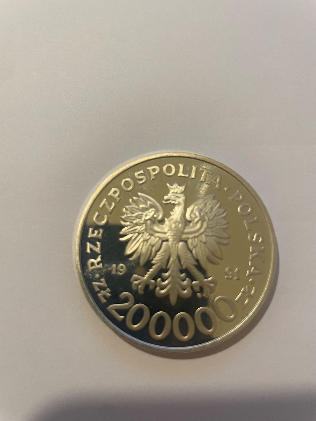 Poland Silver Coin 20000 Zloty, XXV Olympics (Gebraucht) in Viganello ...