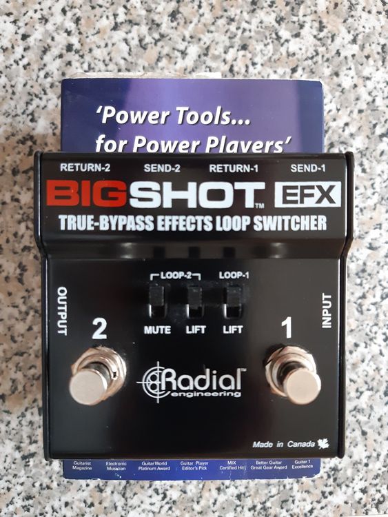 Radial Big Shot EFX (True-Bypass Effects Loop Switcher) | Kaufen auf ...