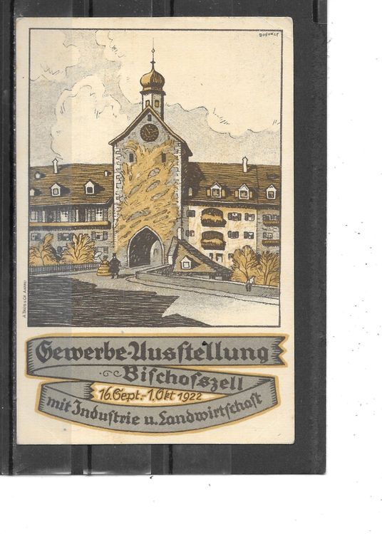 TG Bischofszell 1922 Gewerbe Ausstellung Industrie/Landw. (Gebraucht) in Schocherswil für CHF 7 ...