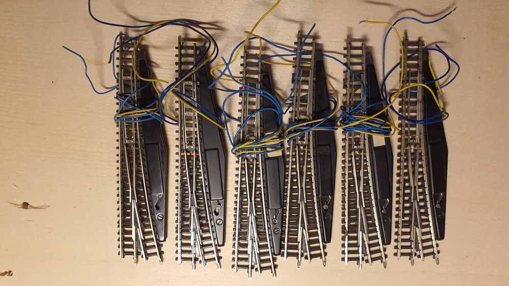 Märklin miniclub Weichen 6 stk (Gebraucht) in Hämikon für CHF 123 – mit ...