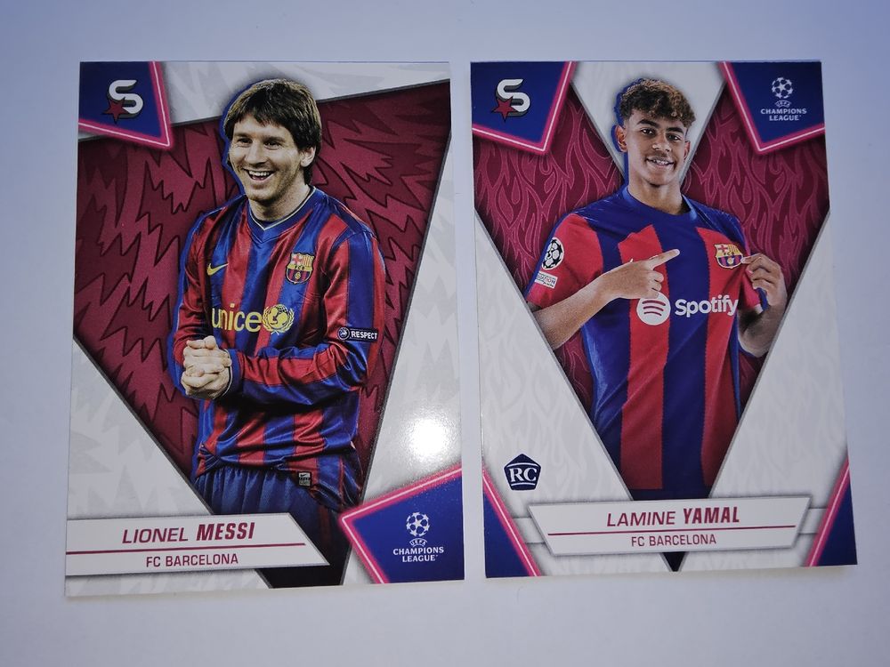 Messi & Yamal - FC Barcelona - Topss Karten (Neu und originalverpackt ...