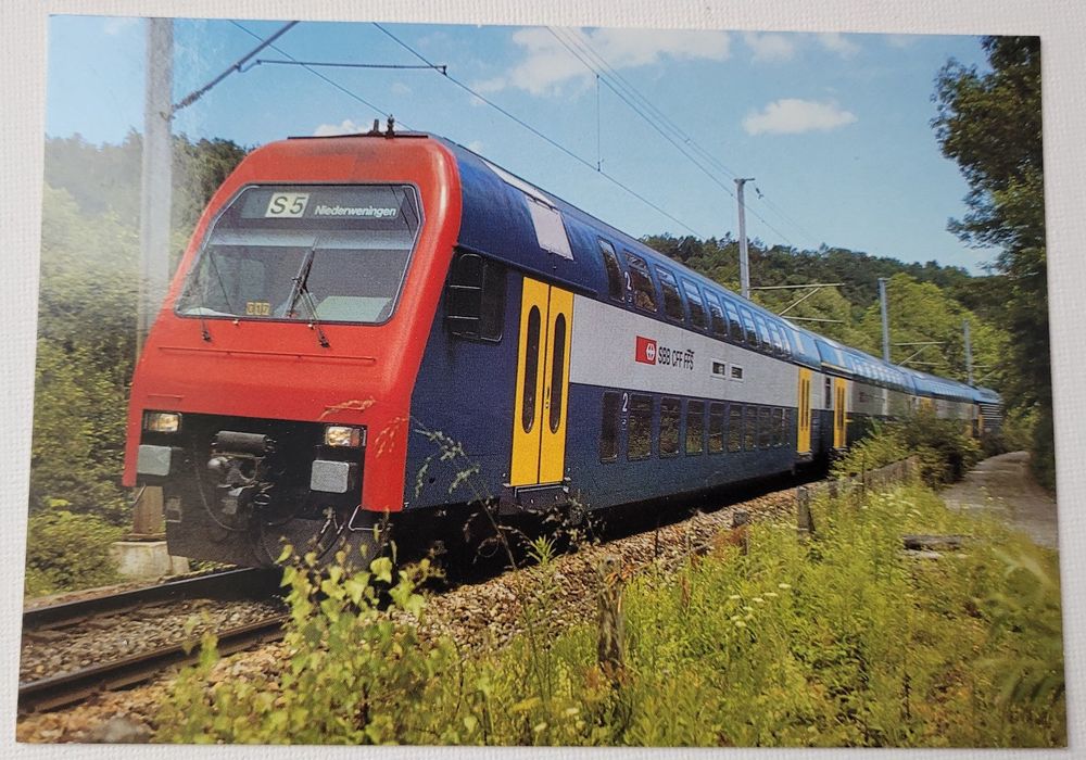 S-BAHN ZÜRICH DER SBB – DOPPELSTOCK-PENDELZUG (Gebraucht) in Neftenbach ...