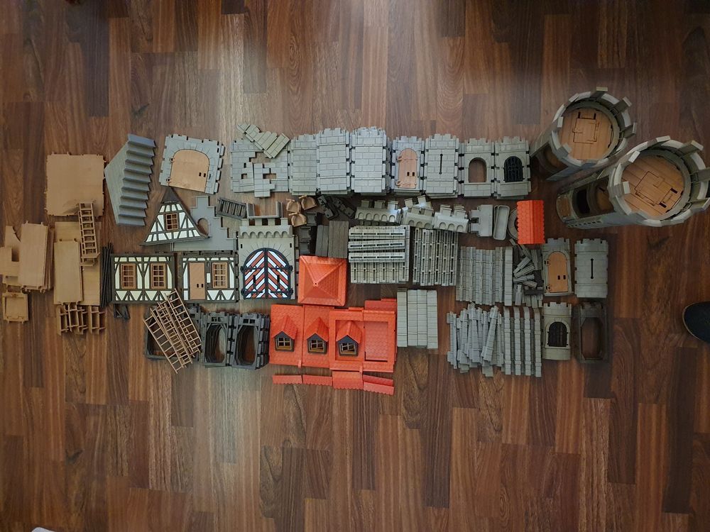 Grosses Set Playmobil Ritterburg Teile Schleudern & Kanonen | Kaufen auf Ricardo