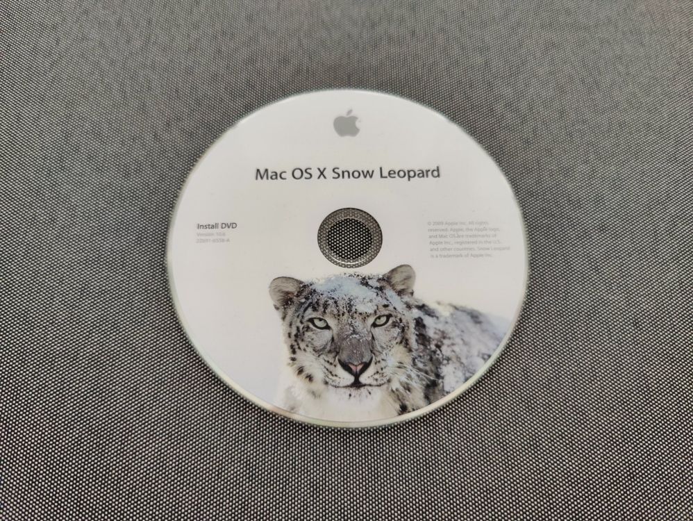 Apple Mac OS X 10.6 Snow Leopard Install DVD (Gebraucht) in Reinach AG ...