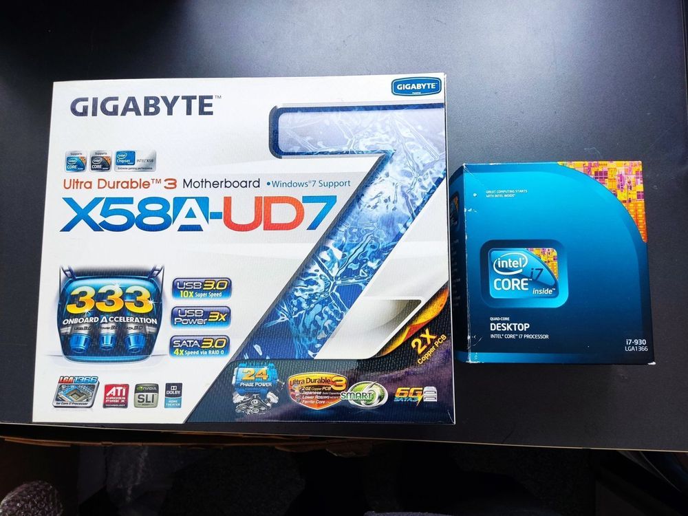 Intel i7-930 & Gigabyte X58A-UD7 | Kaufen auf Ricardo