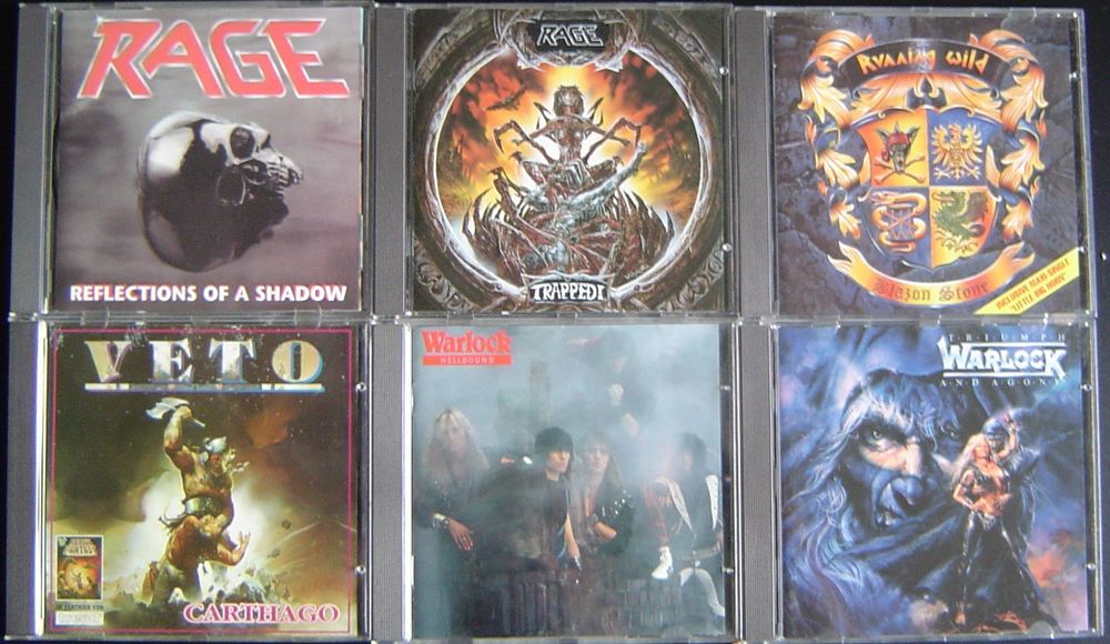 HEAVY METAL CD Sammlung (Gebraucht) in Wohlen AG für CHF 82 – mit ...