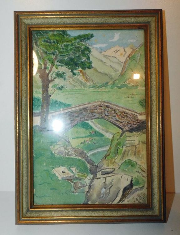 Rausverkauf - Kunst kl alte Zeichnung Aquarell (Gebraucht) in Sursee für CHF 5 – mit Lieferung ...