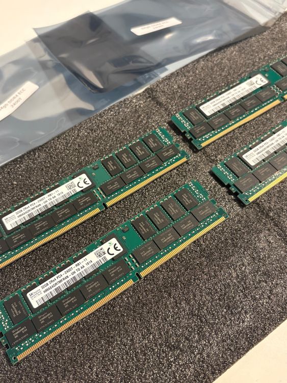 128GB (4x32GB) DDR4 ECC 2400T RAM für Server (Gebraucht) in Allschwil ...