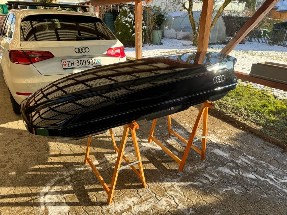 Audi Ski Gepäckbox brillantschwarz 300l (Gebraucht) in für CHF 440 ...