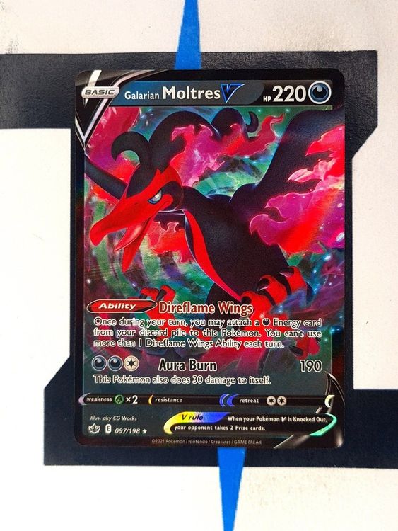 Galarian Moltres V CRE097 EN Good (Gebraucht) in Basel für CHF 3.9 ...