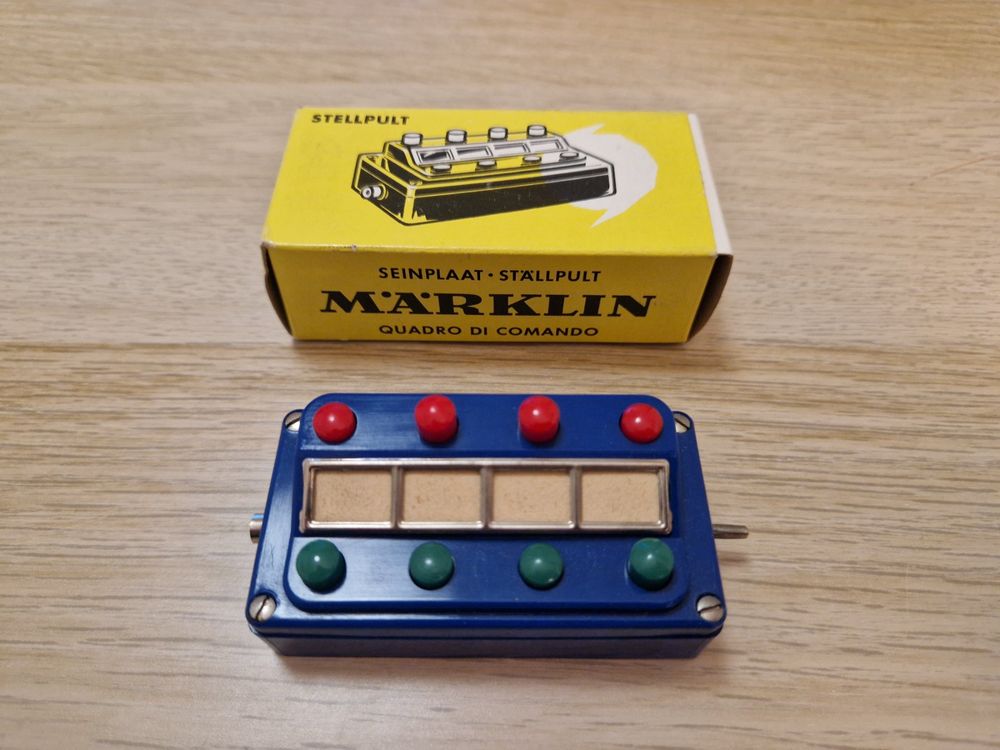 Märklin 7072 Stellpult (D'occasion) à St-Aubin-Sauges pour CHF 5 – avec ...