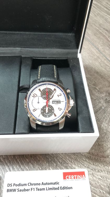 Certina BMW Sauber F1 Limited Edition (Gebraucht) in für CHF 500 – mit ...