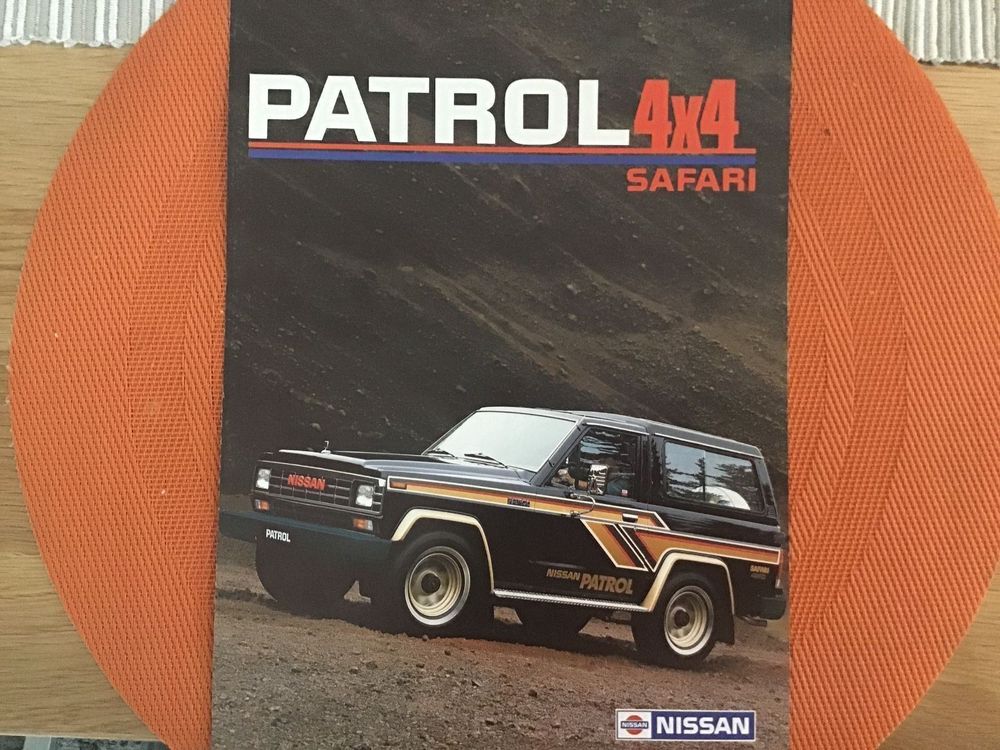 Nissan Patrol 4x4 Prospektblatt Nov.1986 (Gebraucht) in Scherzingen für ...