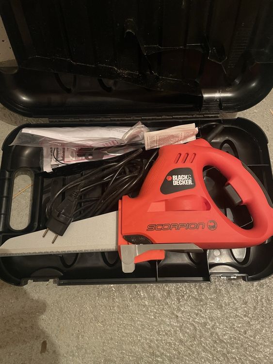 BLACK + DECKER KS890ECN Skorpion Säge 400W 240V Neuwertig (Neu (gemäss ...