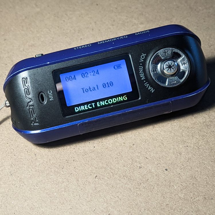 iRiver IFP-880 Mp3 Player / Recorder / Line-in encoder (Gebraucht) in ...