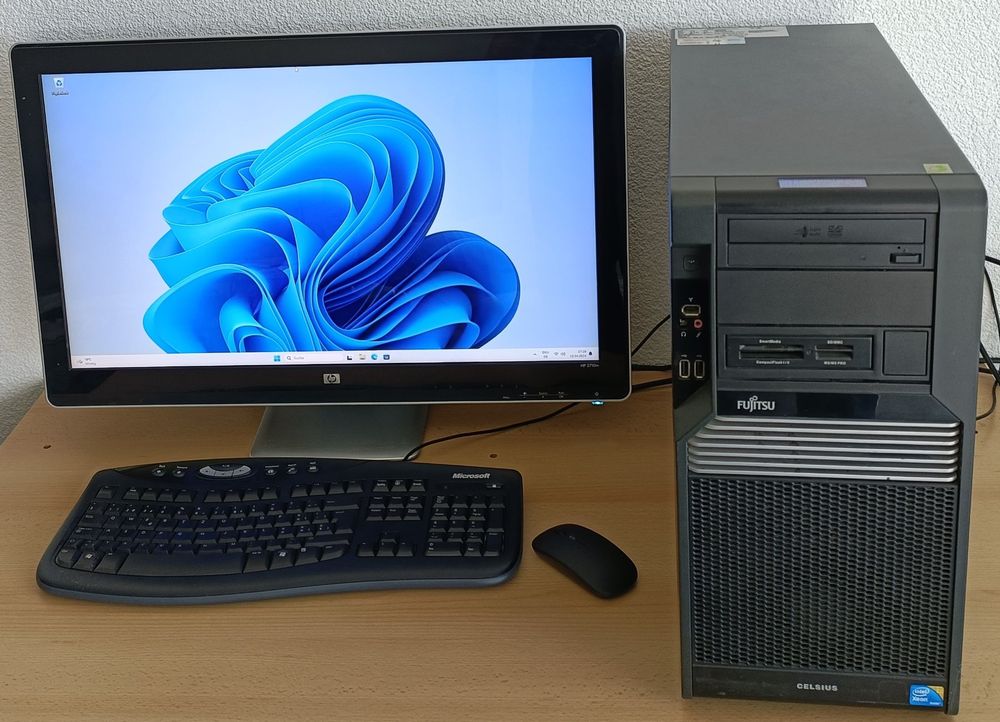 PC Fujitsu Workstation +WiFi +BT+ Windows 11Pro +Office 2021 (D ...