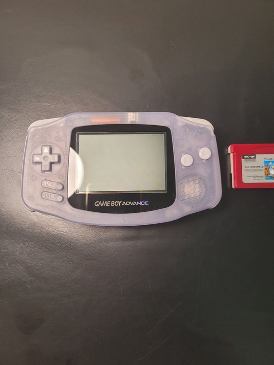 Gameboy Advance Ice blue + Super Mario bros [NES Edition] | Kaufen auf ...