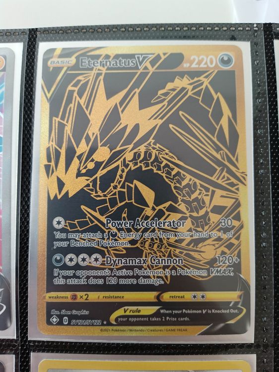 Eternatus V Gold Card - Pokemon Englisch (Gebraucht) in Altstätten SG ...