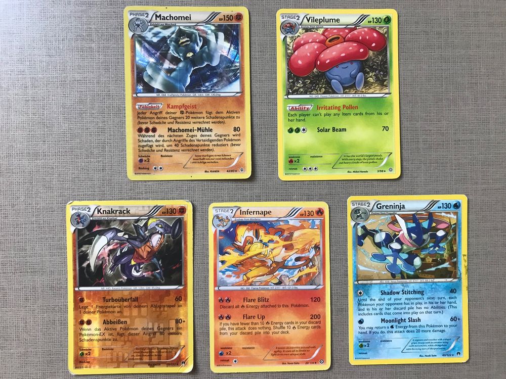 5 Pokémon Phase 2 (Gebraucht) in Oberwil-Lieli für CHF 1 – mit ...