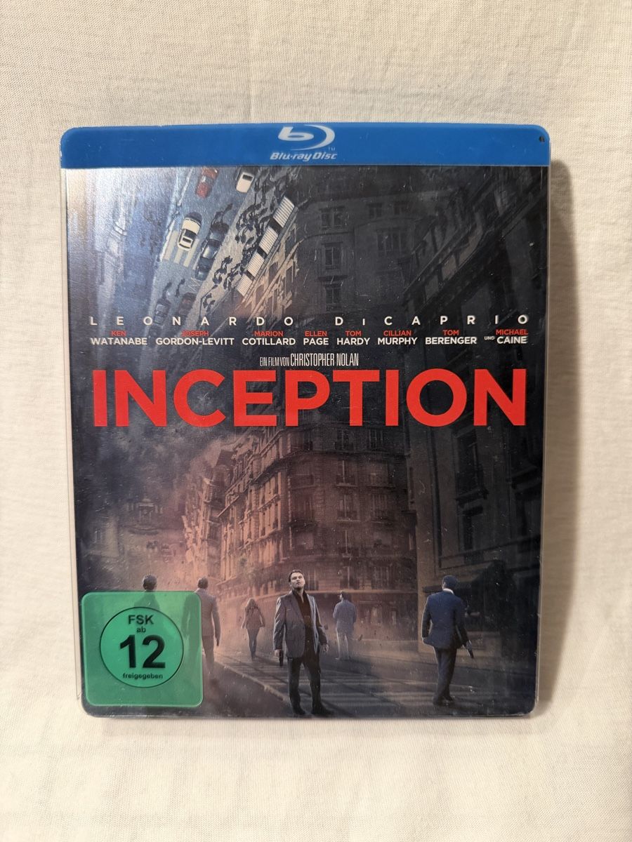 Inception - Blu-Ray Steelbook - Top Zustand! 43 Zeichen (Gebraucht) in ...