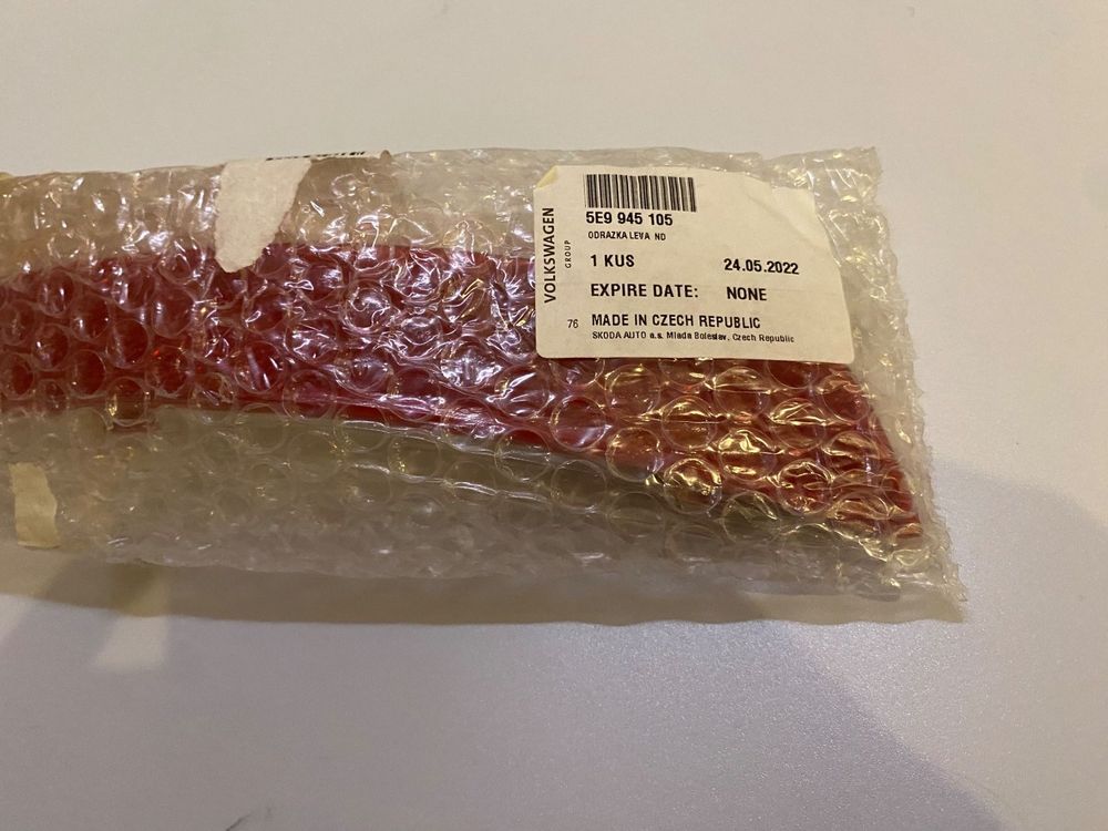 Original Skoda Octavia Heck Stossstangen Reflector 5E9945105 | Kaufen ...