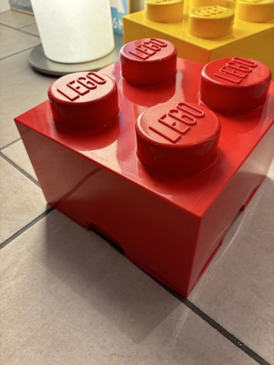 LEGO Storage Box Brick 4 Red | Kaufen auf Ricardo