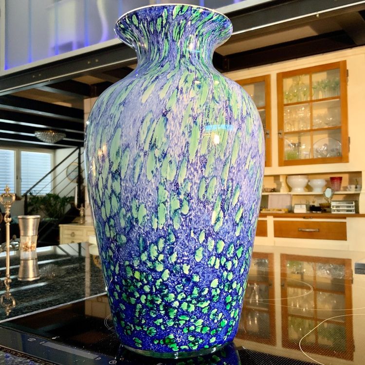 LA ROCHERE VINTAGE XL VASE FRANCE SIGNIE | Kaufen auf Ricardo