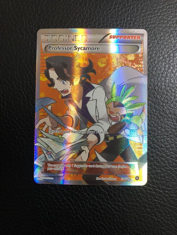 XY Steam Siege - Professor Sycamore Full Art 114/114 NM Ab 1 (Gebraucht ...