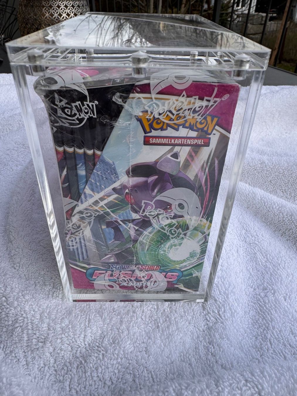 Pokémon Fusions Angriff Booster Display 36er Box Acryl - Neu (Neu und ...