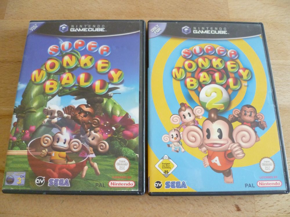 Super Monkey Ball + Super Monkey Ball 2 - Nintendo GameCube | Kaufen ...