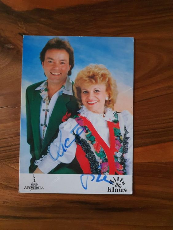 Gitte & Klaus, handsigniert (Gebraucht) in Buchs ZH für CHF 5 – mit Lieferung auf Ricardo kaufen
