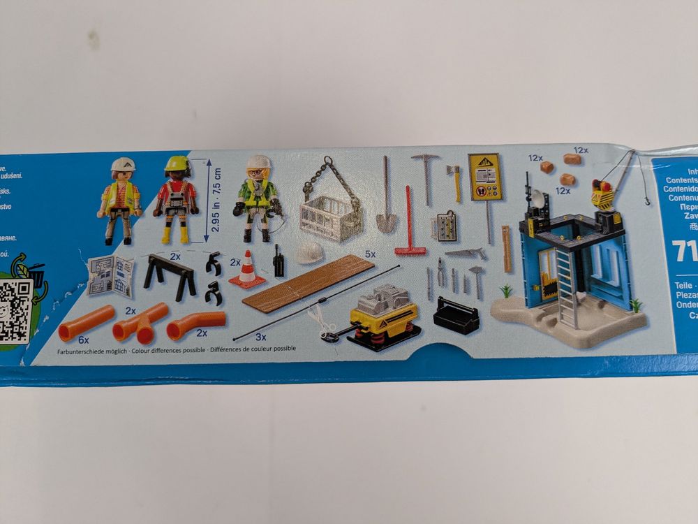 PLAYMOBIL Action Heroes Baustelle (Neu (gemäss Beschreibung)) in ...