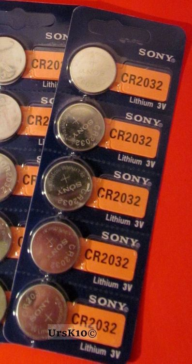 NEU 5 Stück CR2032 LITHIUM Batterien 3 Volt (Neu und originalverpackt) in St. Margarethen TG für ...