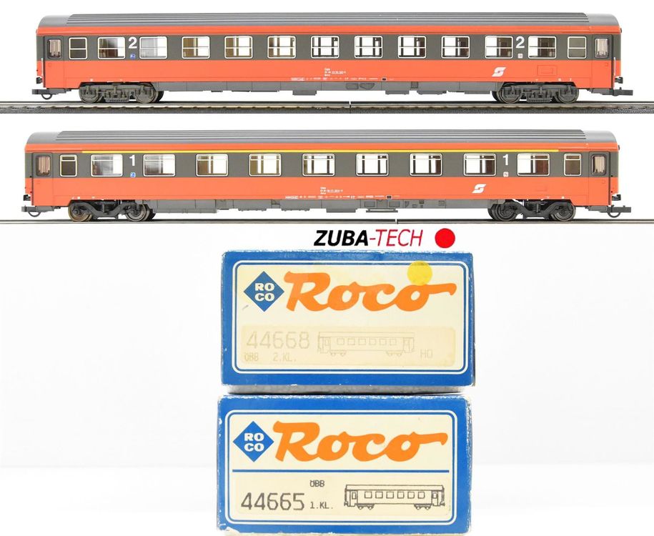 Roco 2x Personenwagen Eurofima ÖBB H0 GS (Gebraucht) in St. Gallen für ...