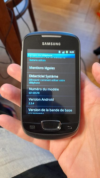 Natel Samsung GT-55570 (Gebraucht) in Neuchatel für CHF 5 – mit ...