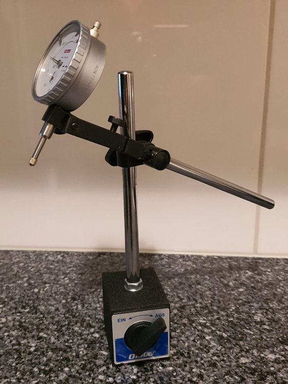 Magnet Messstativ mit Käfer Messuhr Neu (Nuovo e nell'imballaggio ...