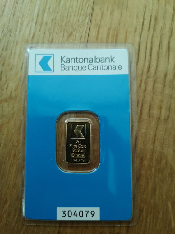 Gold 2g (Gebraucht) in Riehen für CHF 140 – nur Abholung auf Ricardo kaufen