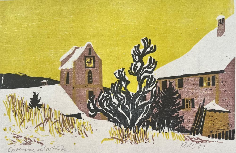 Heinz Keller (1928)Lithographie Handsigniert | Kaufen auf Ricardo