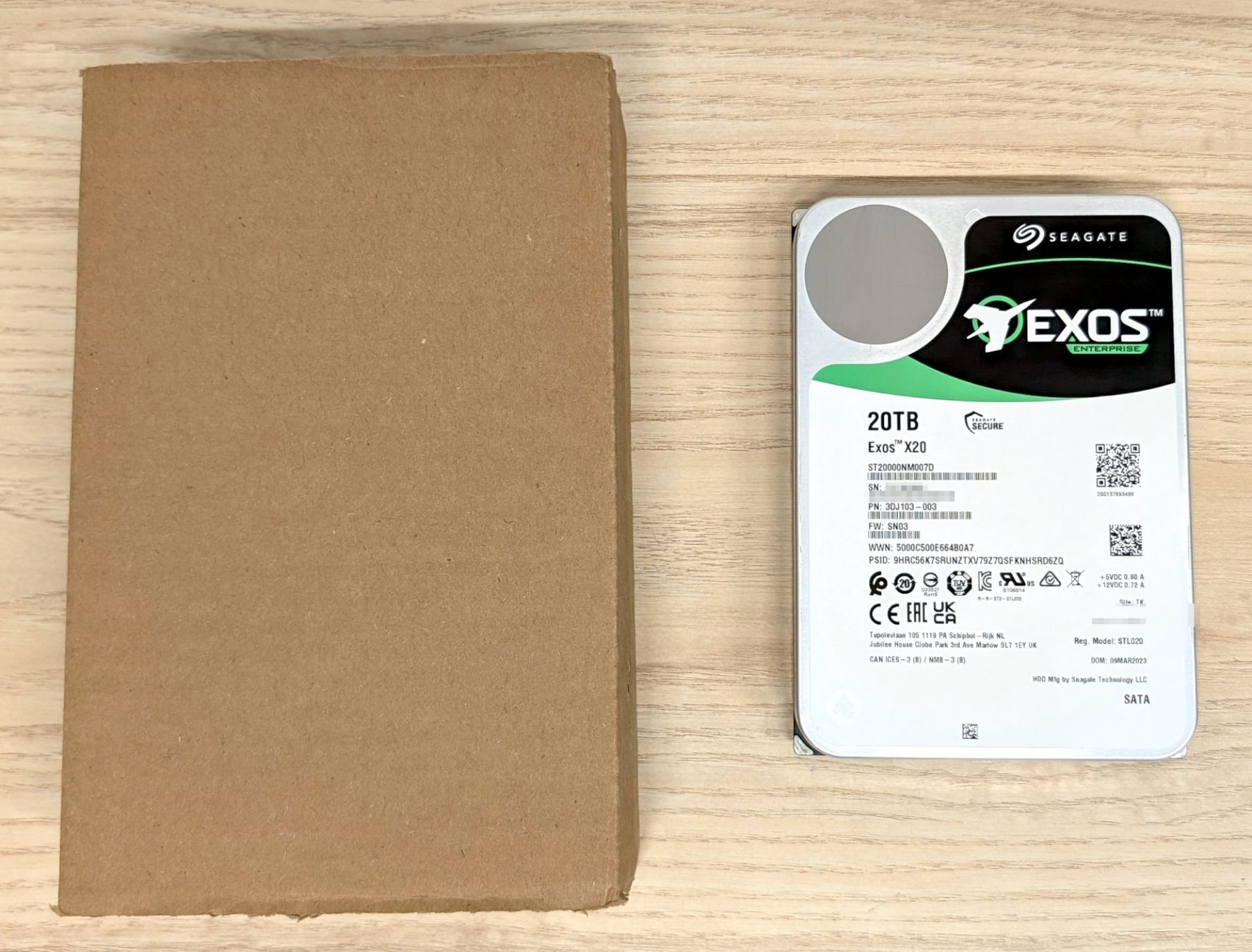 Seagate Exos X20 20TB Festplatte (Defekt) in Richterswil für CHF 20 ...