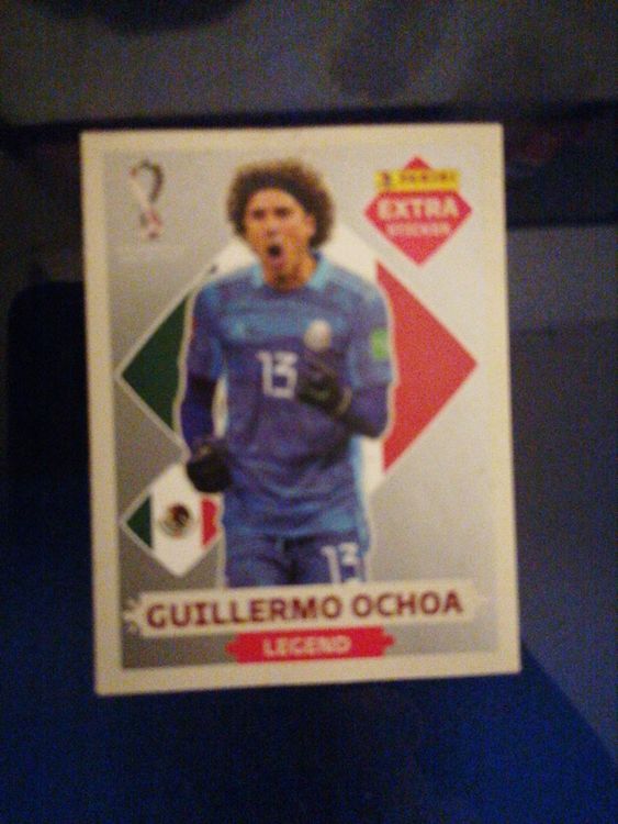 GUILLERMO OCHOA Extra Sticker Silber Legend | Kaufen auf Ricardo