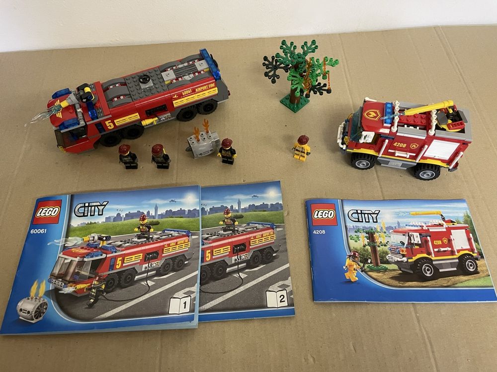 Lego City Feuerwehr 60061 + 4208 | Kaufen auf Ricardo