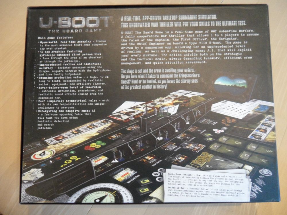 Uboot The Board Game U Boot Phalanx - unbespielt - englisch (Gebraucht) in Bern für CHF 35 – mit ...