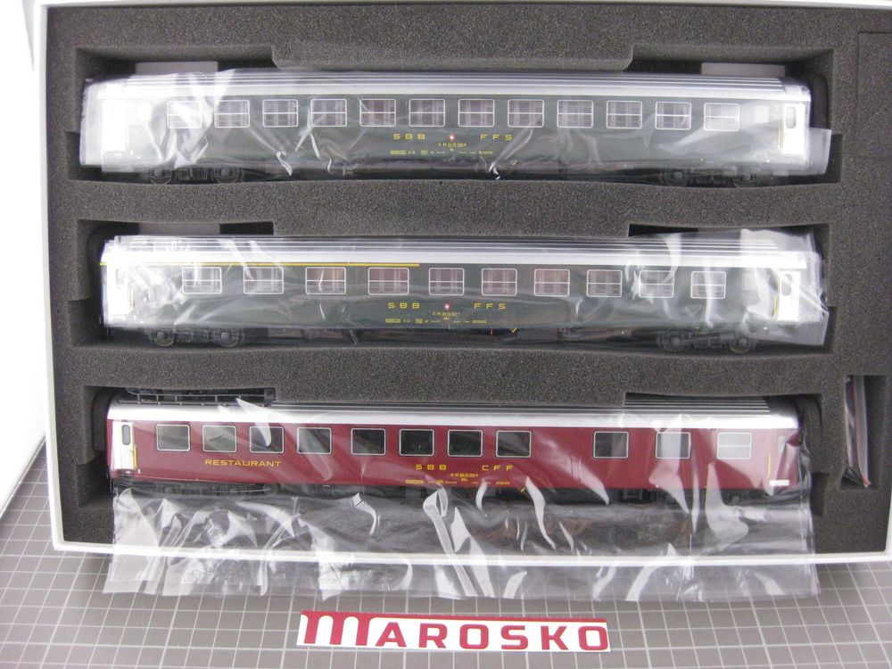 LSModels 47234 SBB RIC Wagenset mit WRm, ABm und Bm, mit OVP | Kaufen ...