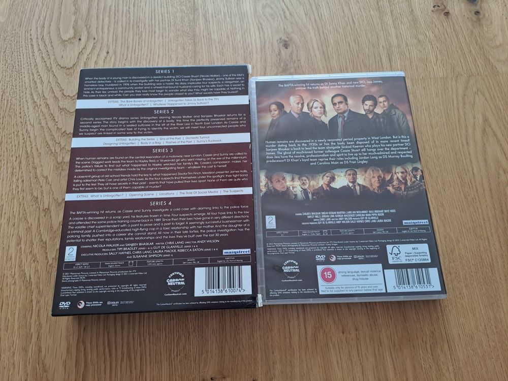 Unforgotten Series 1 – 5 English DVD Collection (Gebraucht) in ...