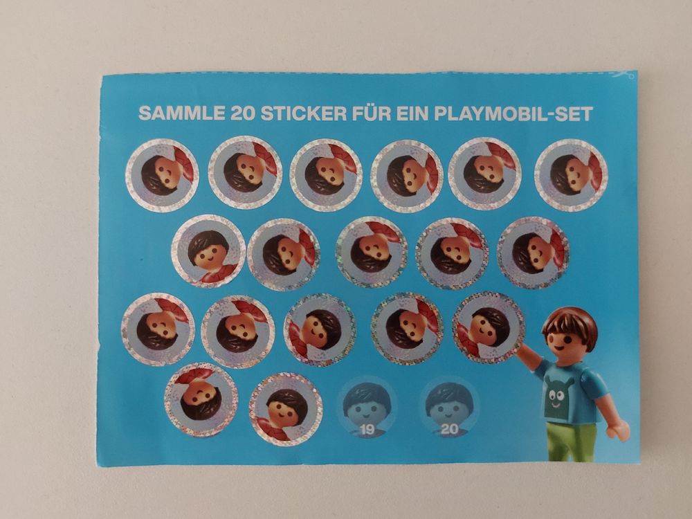 Migros Mania Playmobil 18 Sticker (Neu (gemäss Beschreibung)) in ...
