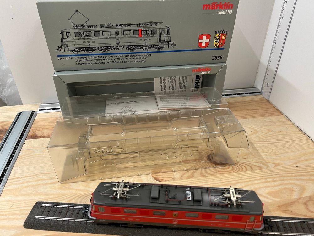 Märklin 3636 Elektrische Lokomotive Ae 6/6 der SBB (Gebraucht) in ...