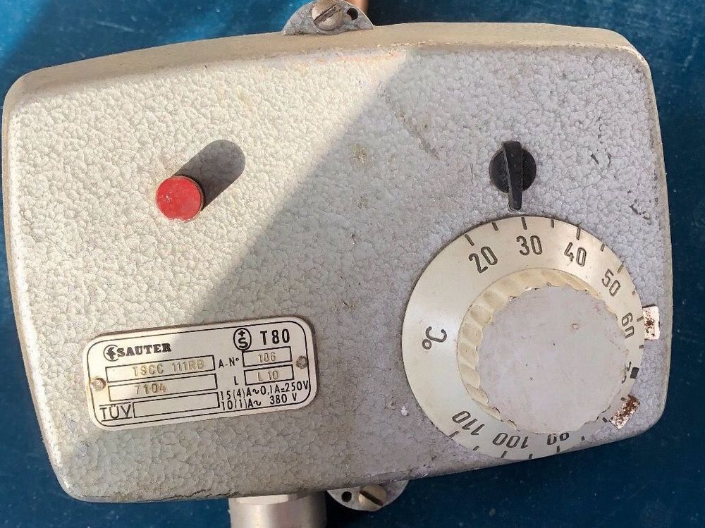 Sauter Tscg Kesselthermostat (Gebraucht) in Niederrohrdorf für CHF 8 – nur Abholung auf Ricardo ...